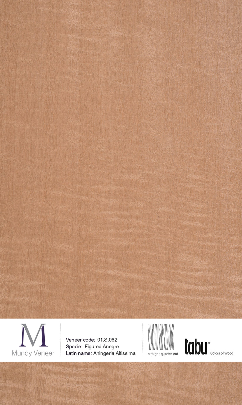 01.S.062, Figured Anegre – Mundy Veneer