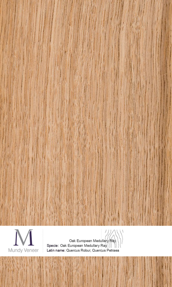 Oak European Medullary Ray Wood Veneer | Natural Dyed Premium Veneer ...