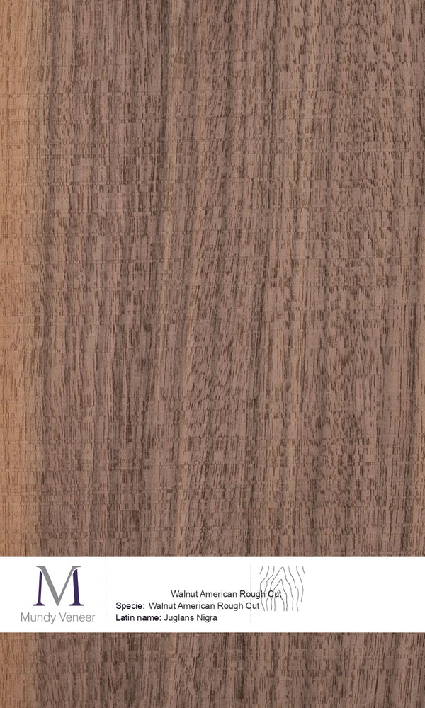 Walnut American Rough Cut – Mundy Veneer
