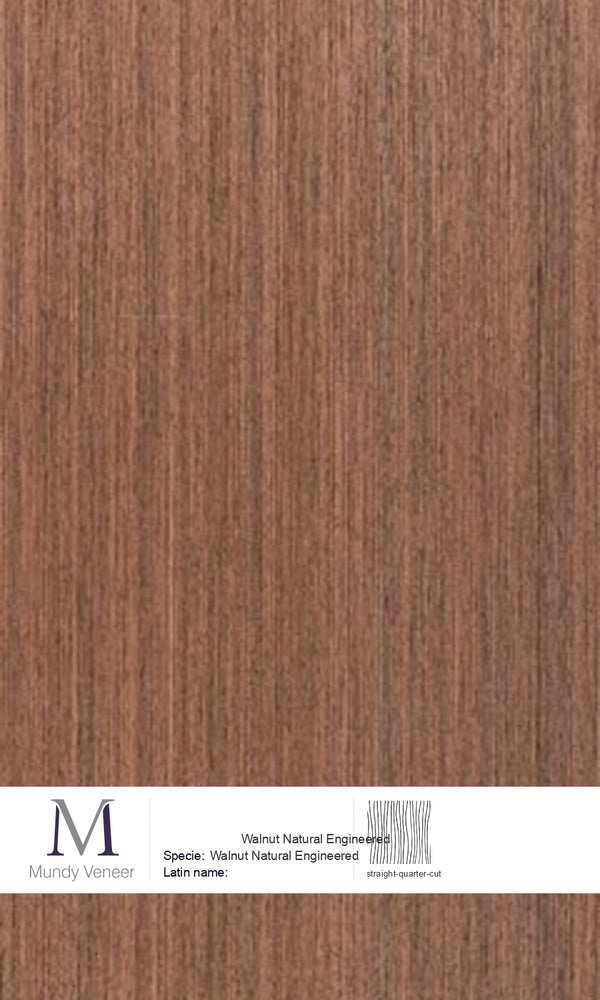 Walnut Natural Engineered – Mundy Veneer